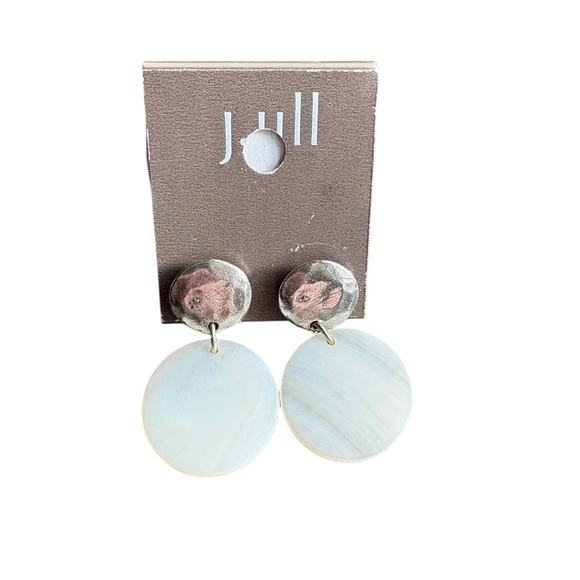 J. Jill | Jewelry | J Jill Shell White Earrings | Poshmark